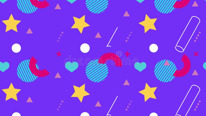 Abstract Seamless Pattern Animated Background Stock Footage - Video of ...