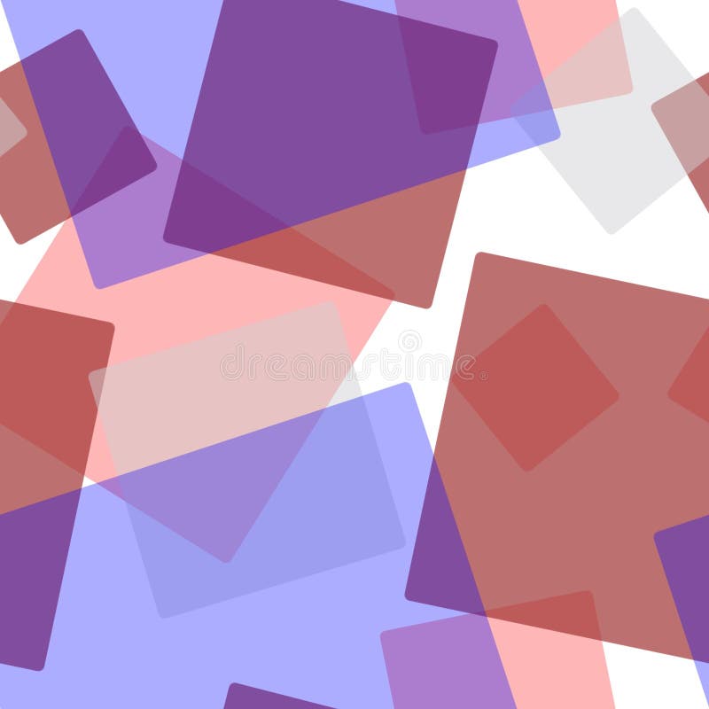 Seamless Pattern of Randomly Arranged Squares of Colored Motley Stock ...