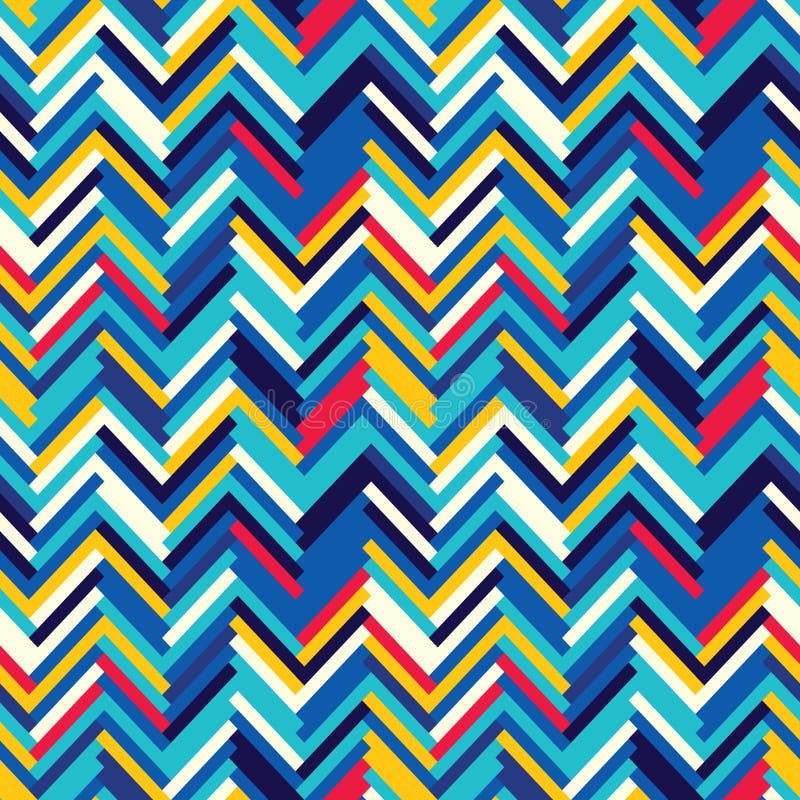 Abstract Seamless Pattern of Rectangles. Docking Forms at an Angle ...