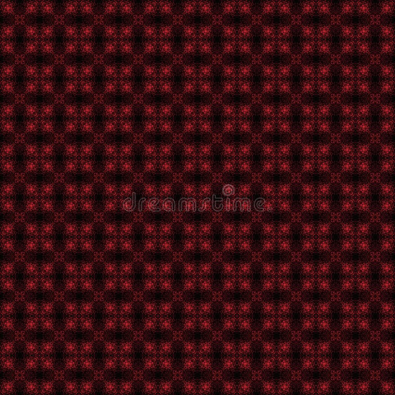Abstract Seamless Pattern on Red Background. Square Blank for ...