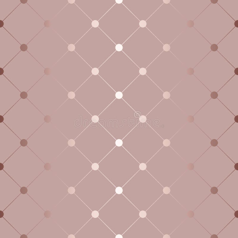 Abstract Seamless Pattern with Repeating Lines and Dots Stock Vector ...