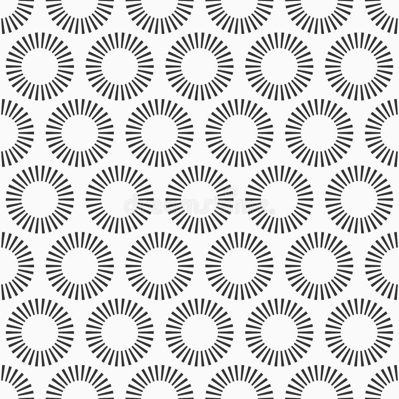 Round Repeating Black White Design Stock Illustrations – 3,870 Round ...