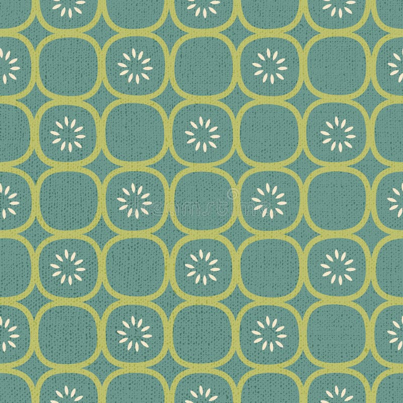 Abstract Seamless Pattern of Rounded Squares with Random Details. Mid ...