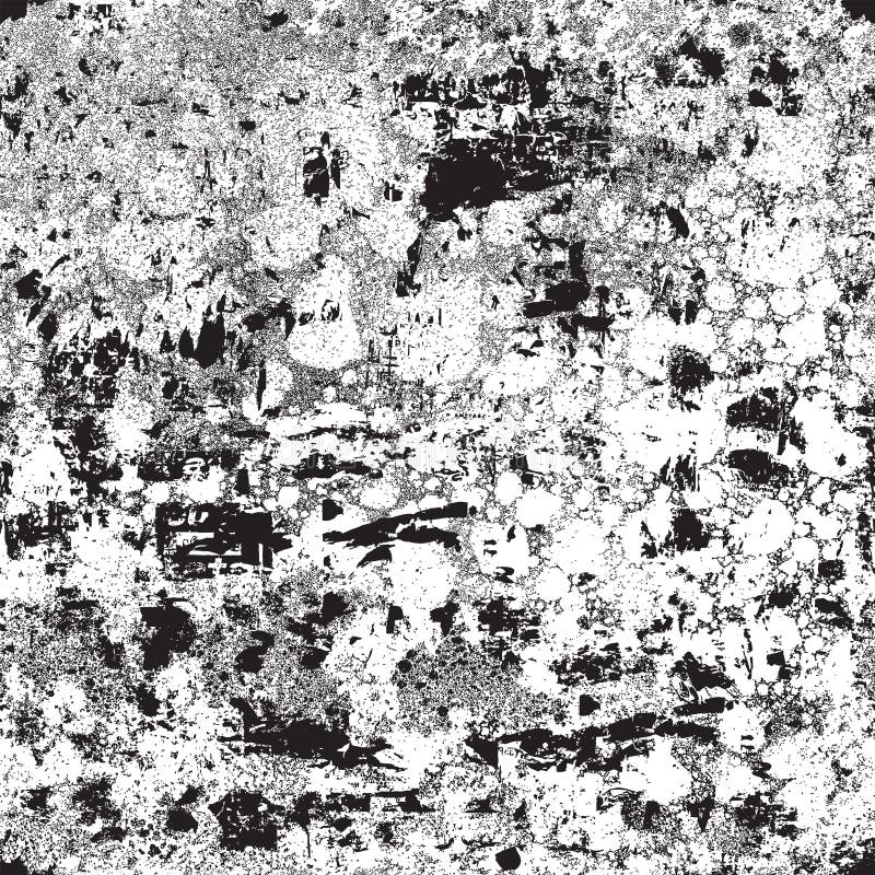 Abstract Seamless Pattern Rust Grunge Texture on Metal Stock Vector ...