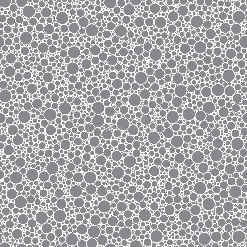 Abstract Seamless Pattern Small Grey Circles Texture Background Stock ...