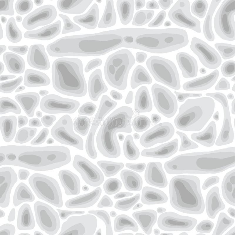 Abstract Seamless Pattern of Soft Formless Structures. Stock Vector ...