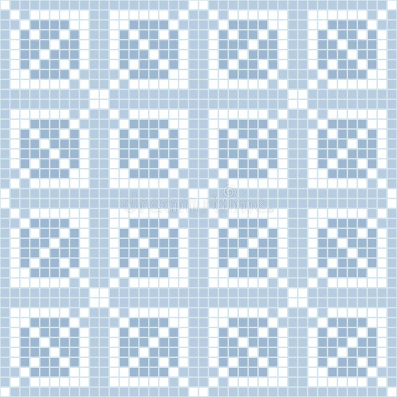 Abstract Seamless Pattern of Squares. Ceramic Tiles Stock Vector ...