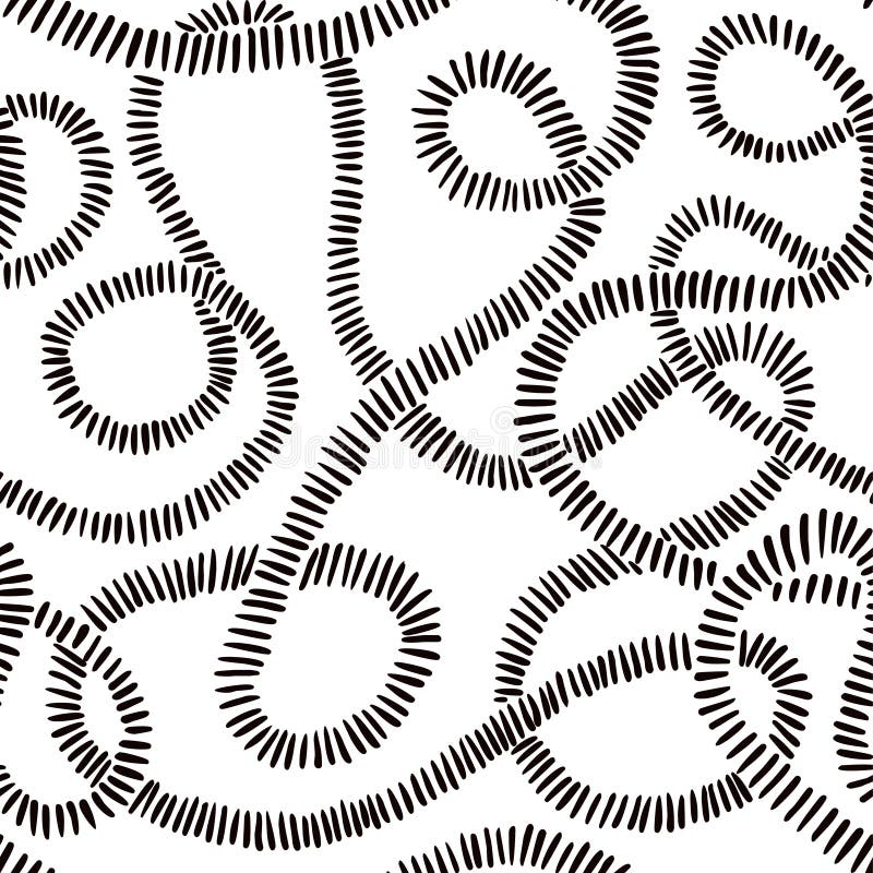 Abstract Seamless Pattern - Tangle Stock Vector - Illustration of ...