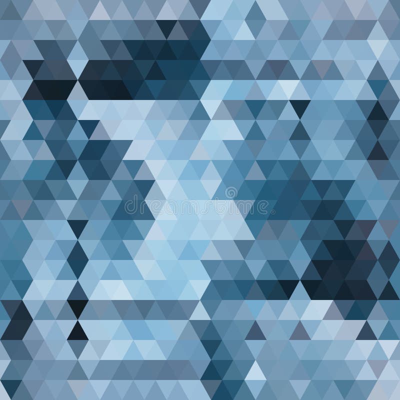 Abstract Seamless Pattern with Texture of Triangles. Stock Vector ...