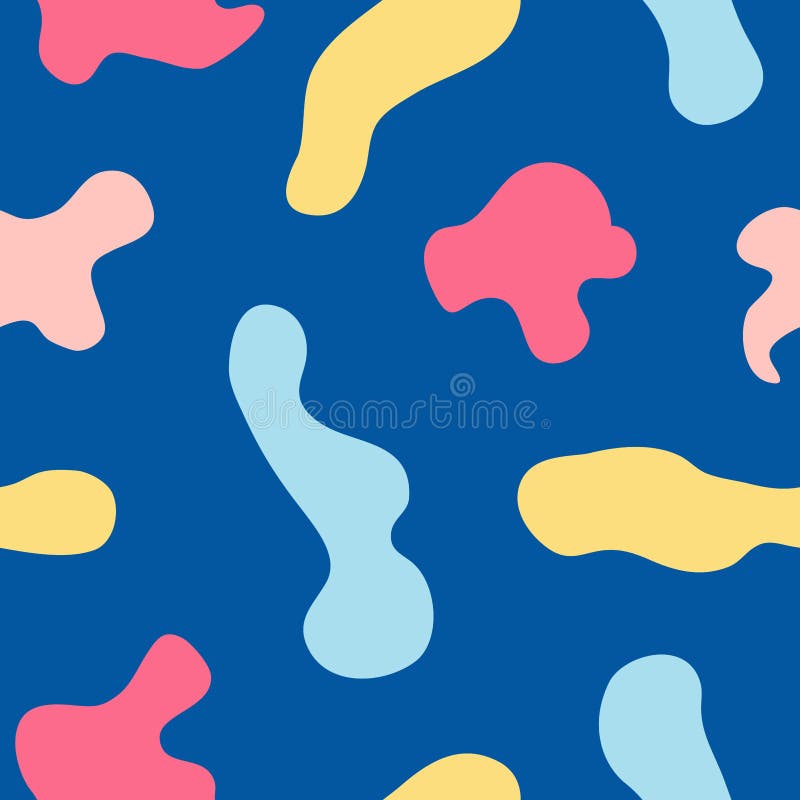 Colorful Amoeba Pattern Stock Illustrations – 349 Colorful Amoeba ...