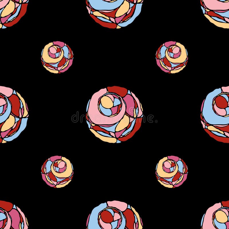 Abstract seamless pattern stock vector. Illustration of wrapping - 55077880