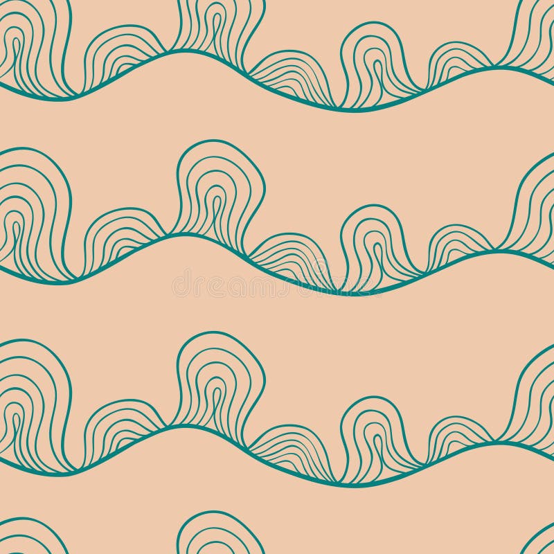 Abstract seamless pattern stock vector. Illustration of sketch - 32856620