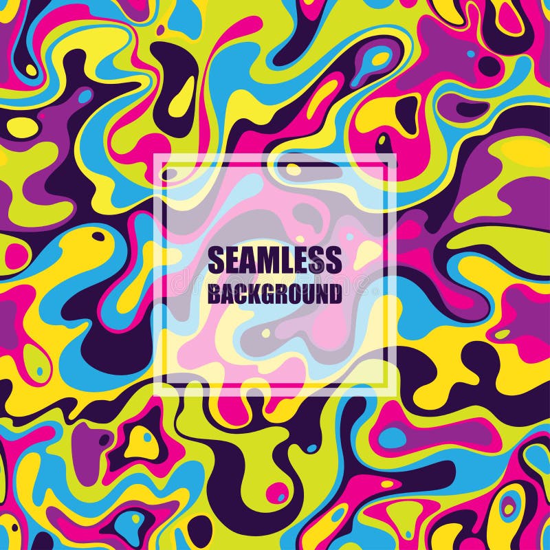 Abstract Seamless Pattern. Vector Illustration with Spot Elements ...