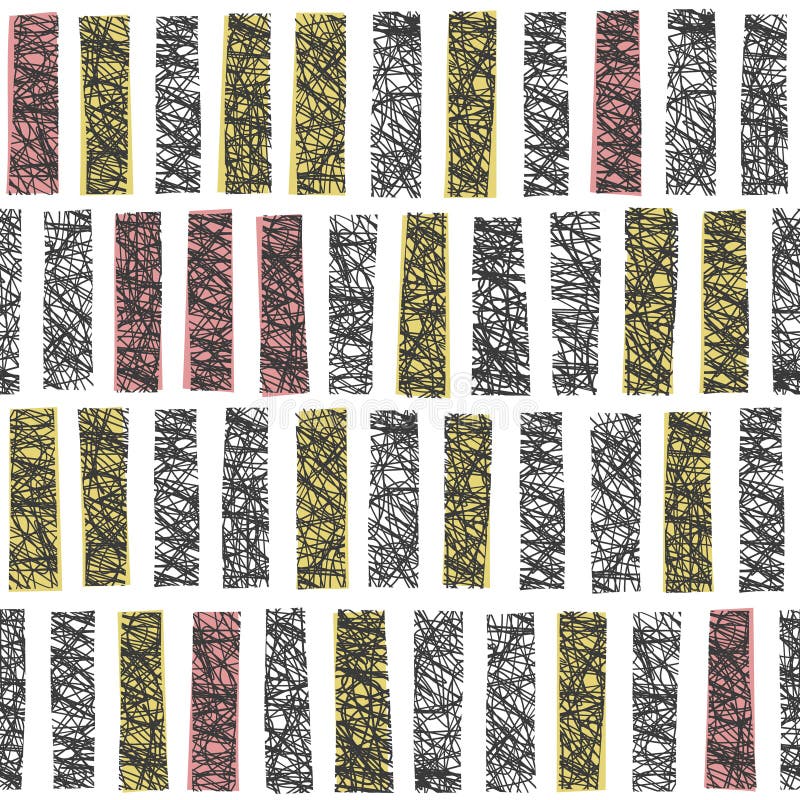 Abstract Seamless Pattern with Vertical Rectangles. Stock Illustration ...