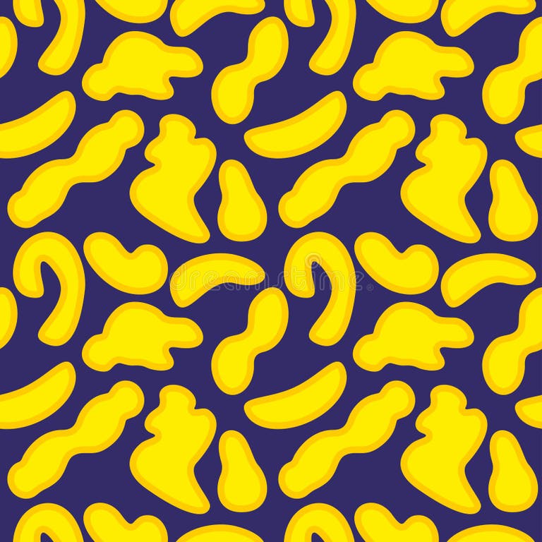 Abstract Seamless Pattern with Yellow Spots Stock Vector - Illustration of artistic, splash ...