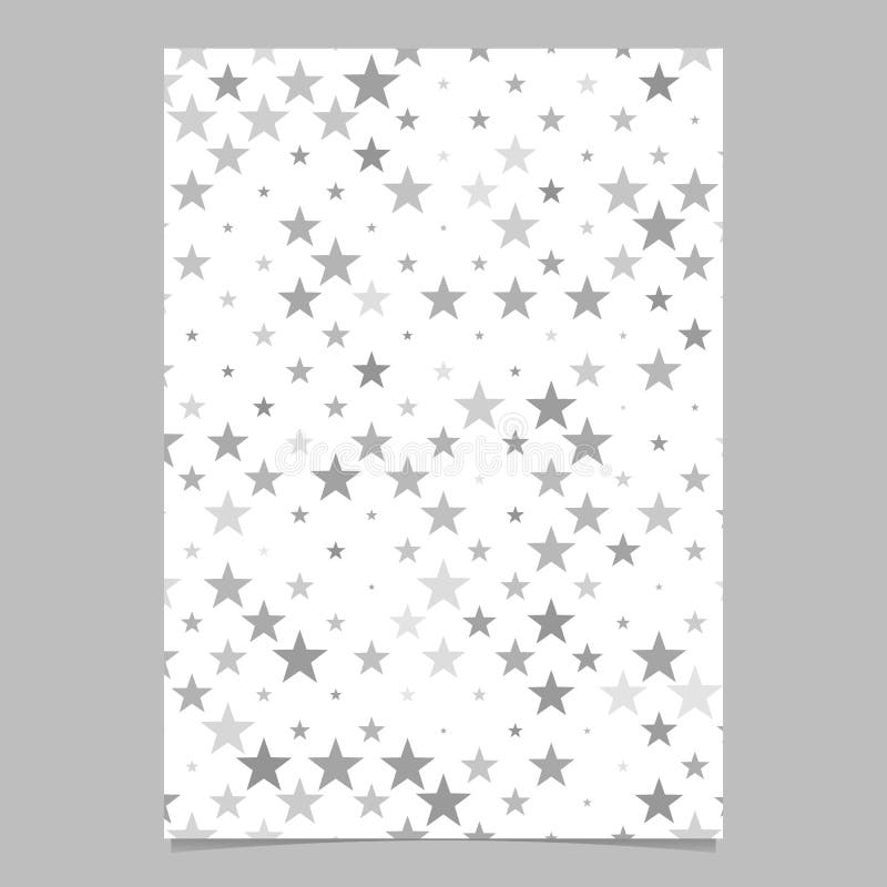 Abstract Seamless Pentagram Pattern Poster Background Stock Vector ...