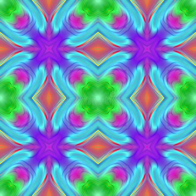 Abstract Seamless Repeat Pattern Stock Vector - Illustration of curvy ...