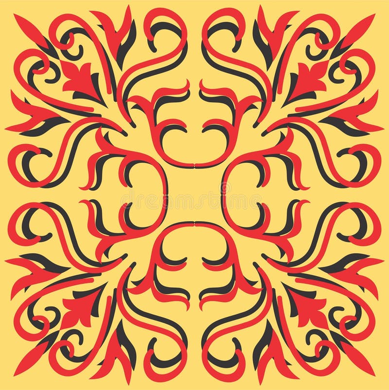 Abstract Seamless Repeat Pattern Images CDR X6 Stock Illustration ...