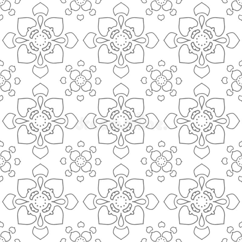 Abstract Seamless Repeating Pattern Stock Illustration - Illustration ...