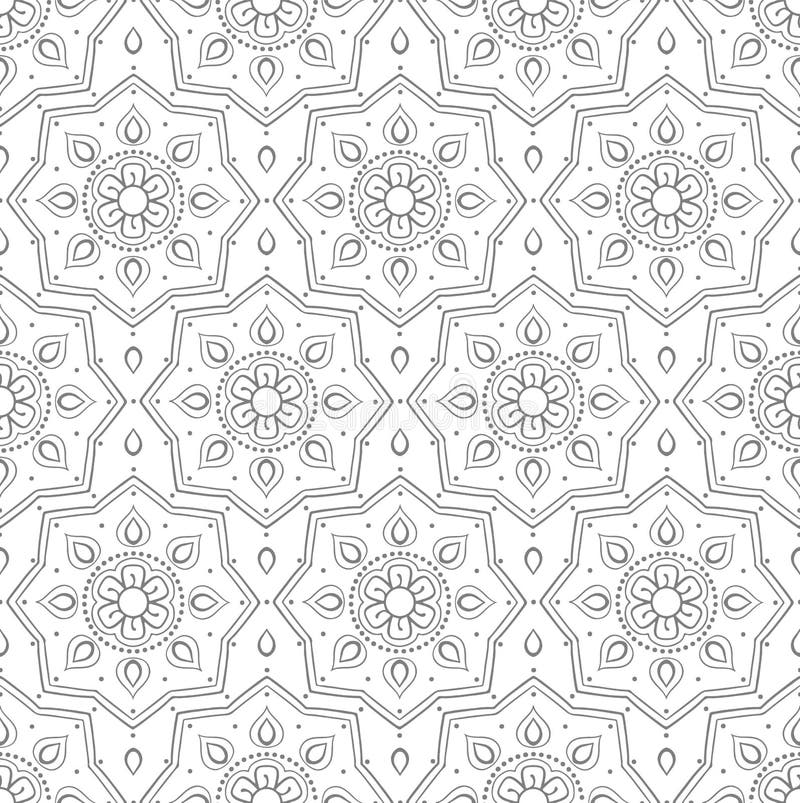 Abstract Seamless Repeating Pattern Stock Illustration - Illustration ...