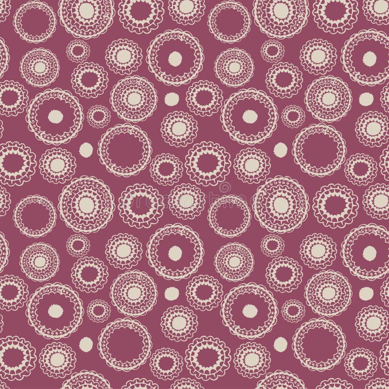 Abstract Seamless with Round Gold Pattern Stock Vector - Illustration ...