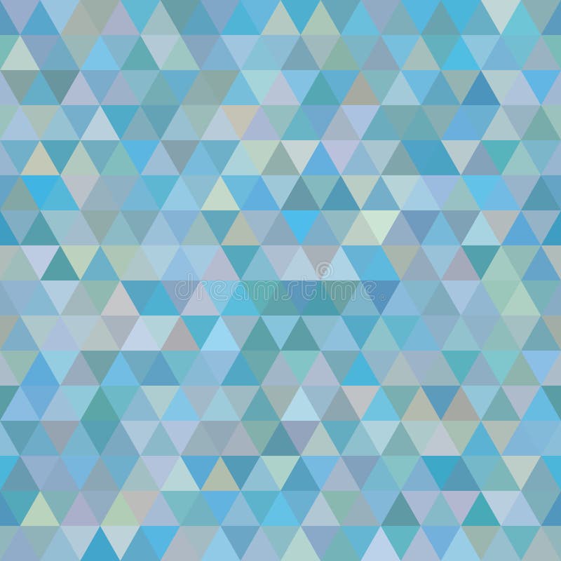 Abstract Seamless Sample of the Repeating Triangles of Elements. Stock ...