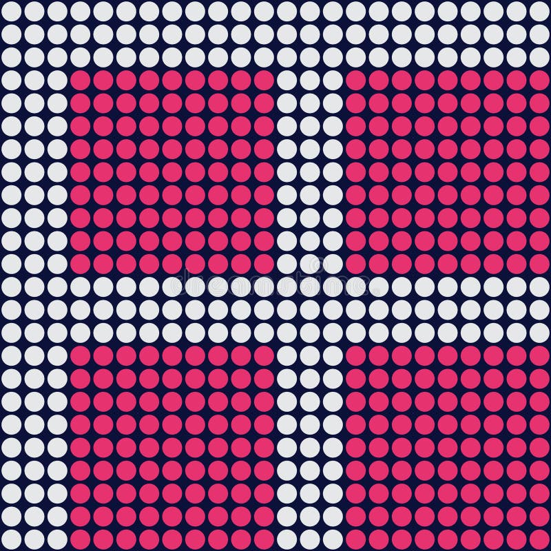 Abstract Seamless Small Circles Pattern. Groups of Circles Stock Vector ...