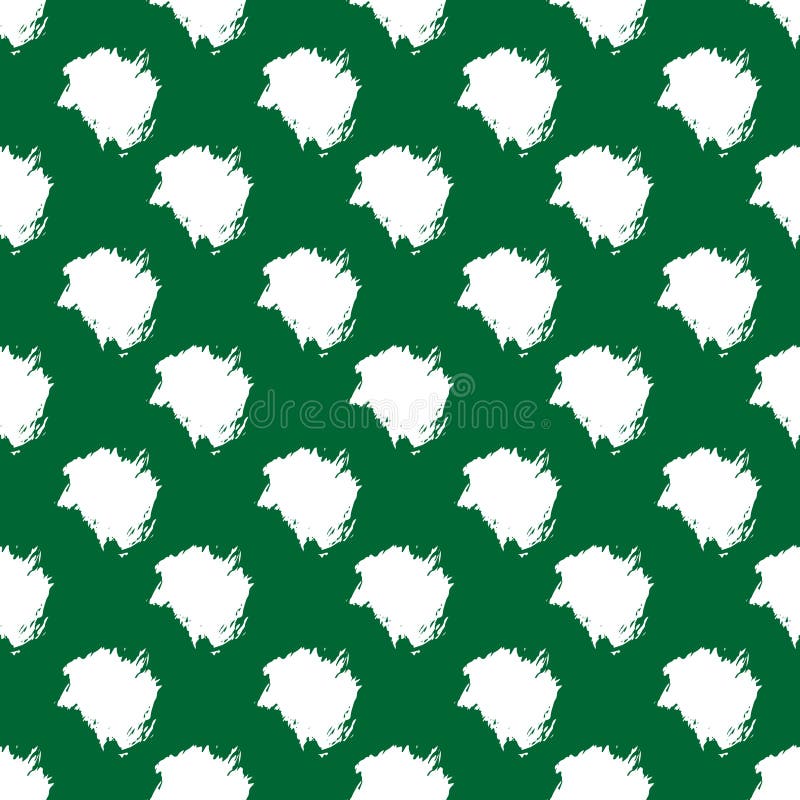Abstract Seamless Small Elements on a Green Background Stock ...