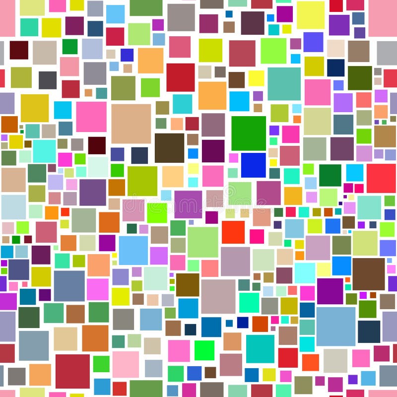 Abstract seamless squares stock illustration. Illustration of squares ...
