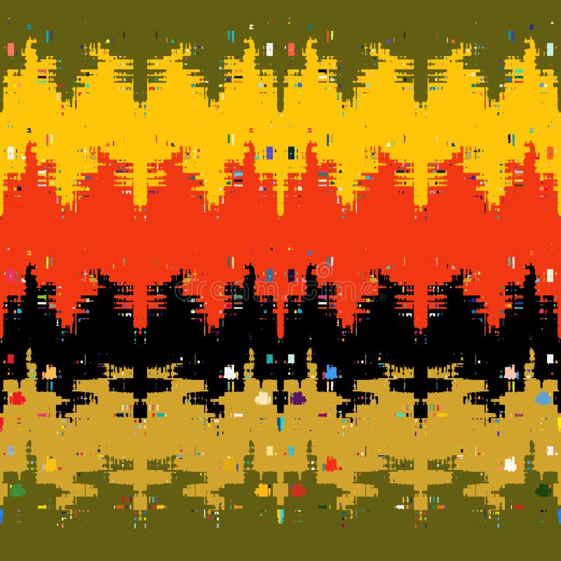 Abstract Seamless Striped Pattern. the Image is Scattered into ...
