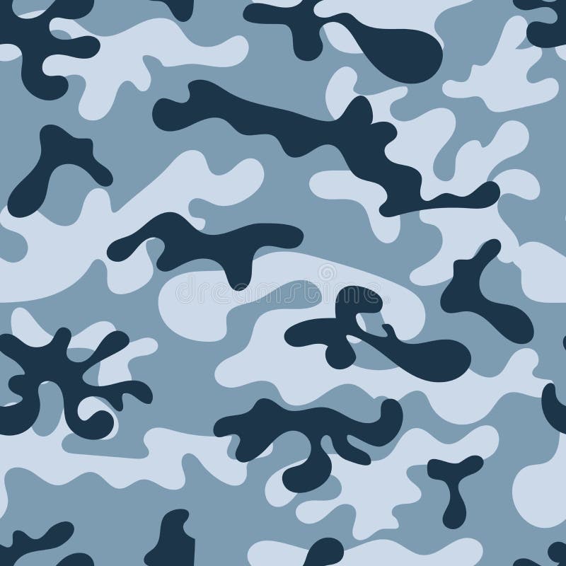 Abstract Seamless Urban Camouflage Pattern Stock Vector - Illustration ...