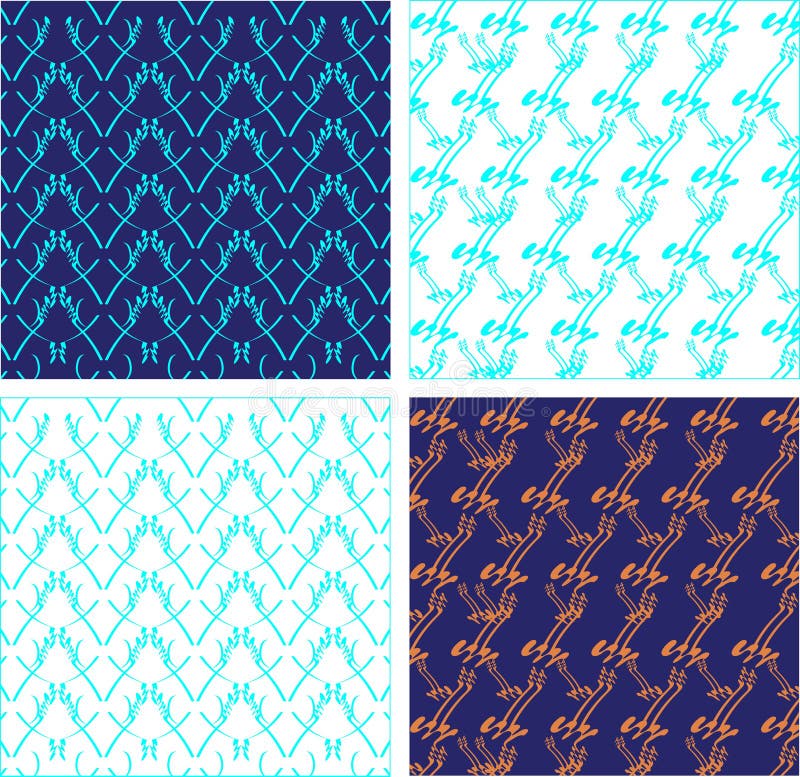 Abstract Seamless Vector Background Stock Vector - Illustration of ...