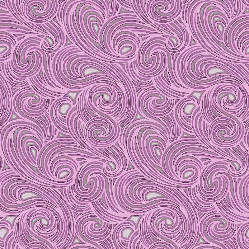 Abstract Seamless Vector Pattern. Vortex Stripes Pattern. Design Cover ...