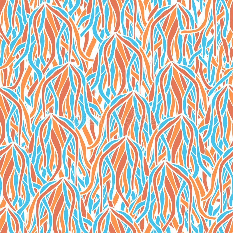 Abstract Seamless Wallpaper Tile. Stock Vector - Illustration of ...