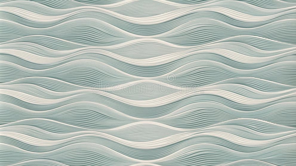 Abstract Seamless Wave Pattern Design with Subtle Undulation and ...