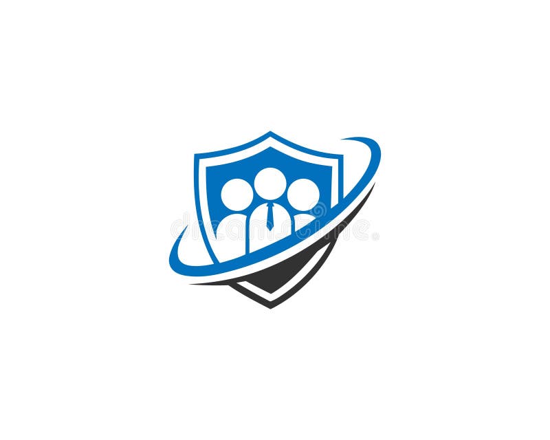 Abstract Security Job or Shield Logo Design. Stock Vector - Illustration of circle, text: 285364718