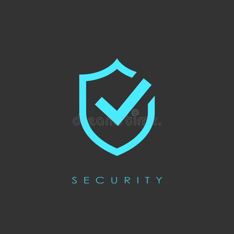 Abstract security logo stock vector. Illustration of check - 118364021