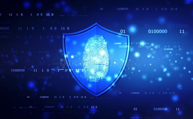 Abstract Security Technology Background Stock Image - Image of security ...