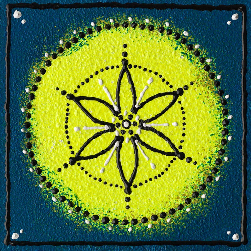 Abstract seed of life stock photo. Image of holistic - 90930796