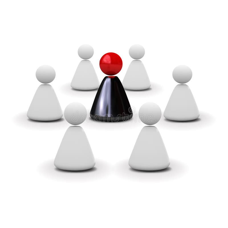 Abstract Separate Models of Men Group Stock Vector - Illustration of ...