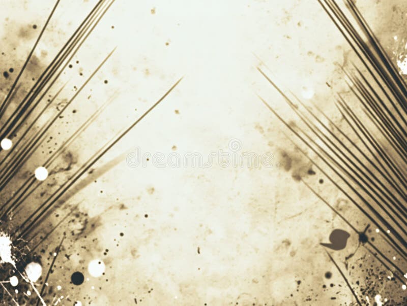 Abstract Sepia Lines and Dots Design - Generated Using Ai Stock ...