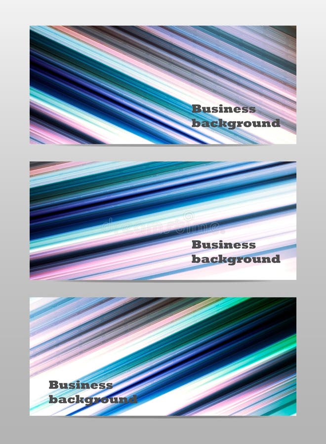Abstract Business Banner Backgrounds Color Vector Stock Vector ...