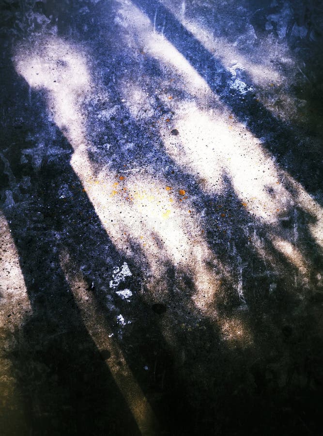 Abstract Shadow and Lighting in the Grunge Ground Stock Image - Image ...