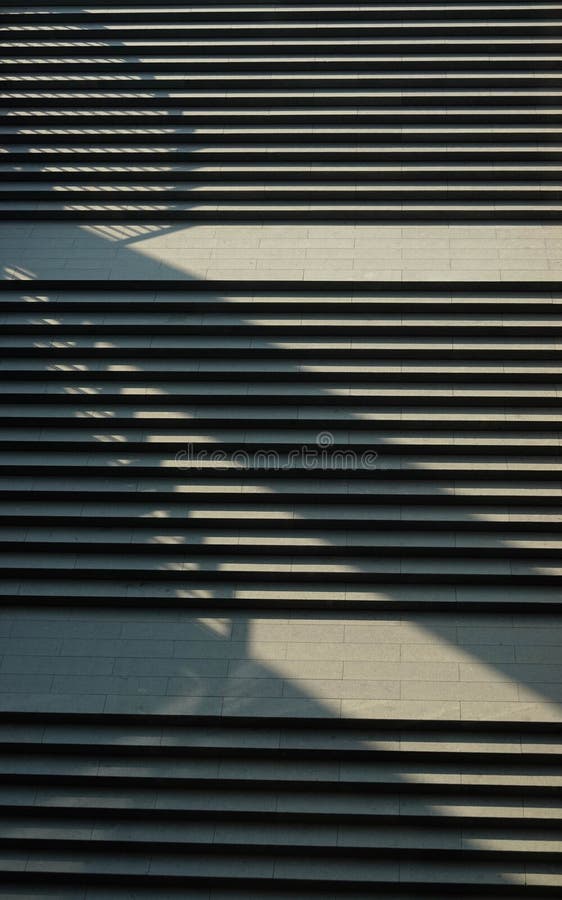 Abstract Shadow on the Modern Stairs Stock Illustration - Illustration ...