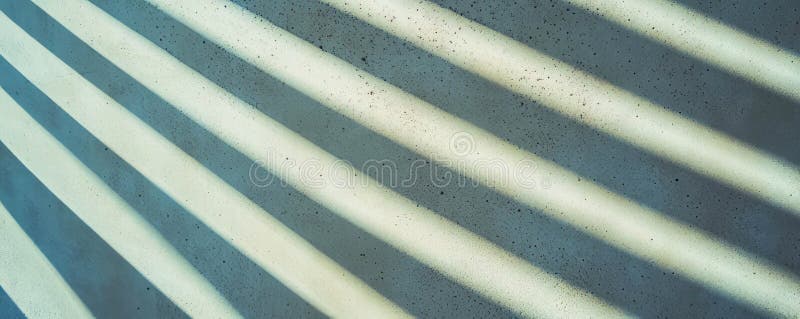 Abstract Shadow Pattern on Ribbed Surface for Modern Design Inspiration ...