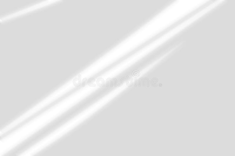 Abstract Shadow and Striped Diagonal Light Background on White Wall ...