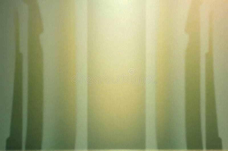Abstract Shadowy Figures with Earthy Hues Stock Illustration ...