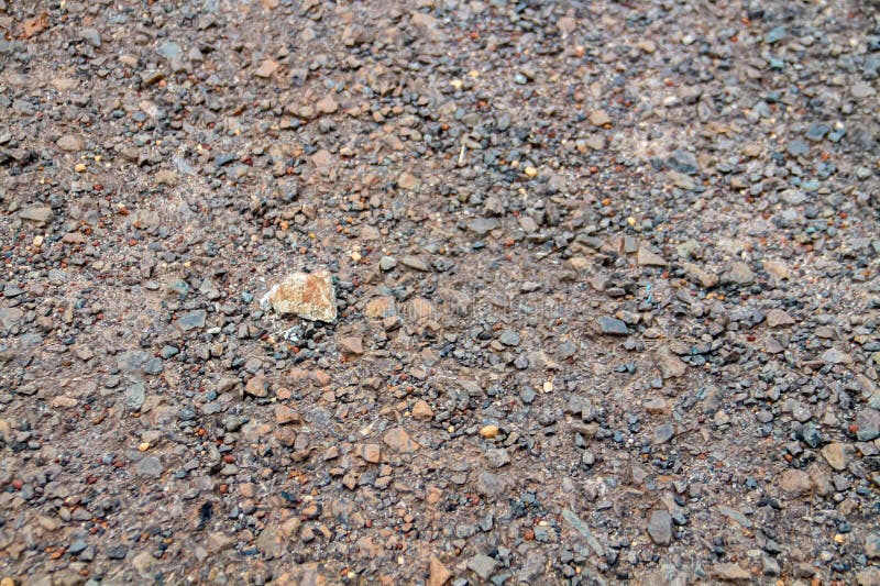 Abstract Shape Background of Gravel on Asphalt Road Stock Photo - Image ...
