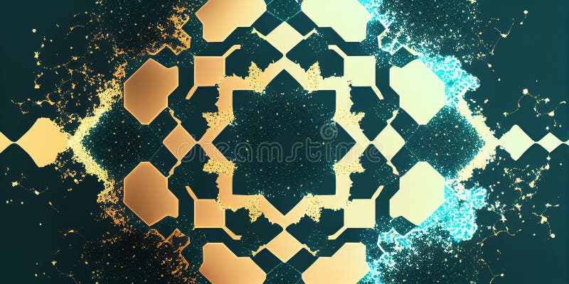 Abstract Shape Background Repeating Patterns Generative AI Stock ...