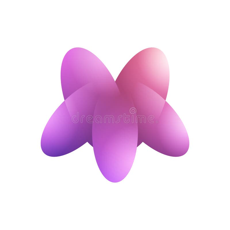 Abstract Shape Colorful Gradient Stock Vector - Illustration of female ...